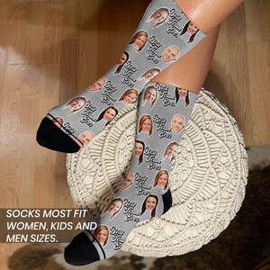 Personalized Team Face Socks: Corporate Team Building Gift - Etsy