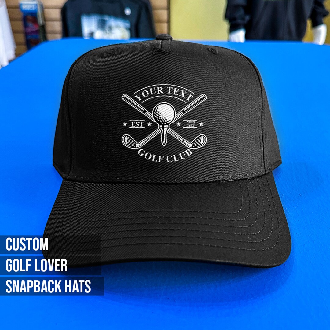 Personalized Golf Gift Hat - Custom Cap for Golfers - Unique Men's Golf ...