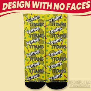 Personalized Face Tennis Socks, Custom Photo Gift - Etsy