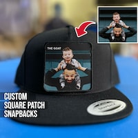 Personalized Photo Cap: Custom Picture Hat - Etsy