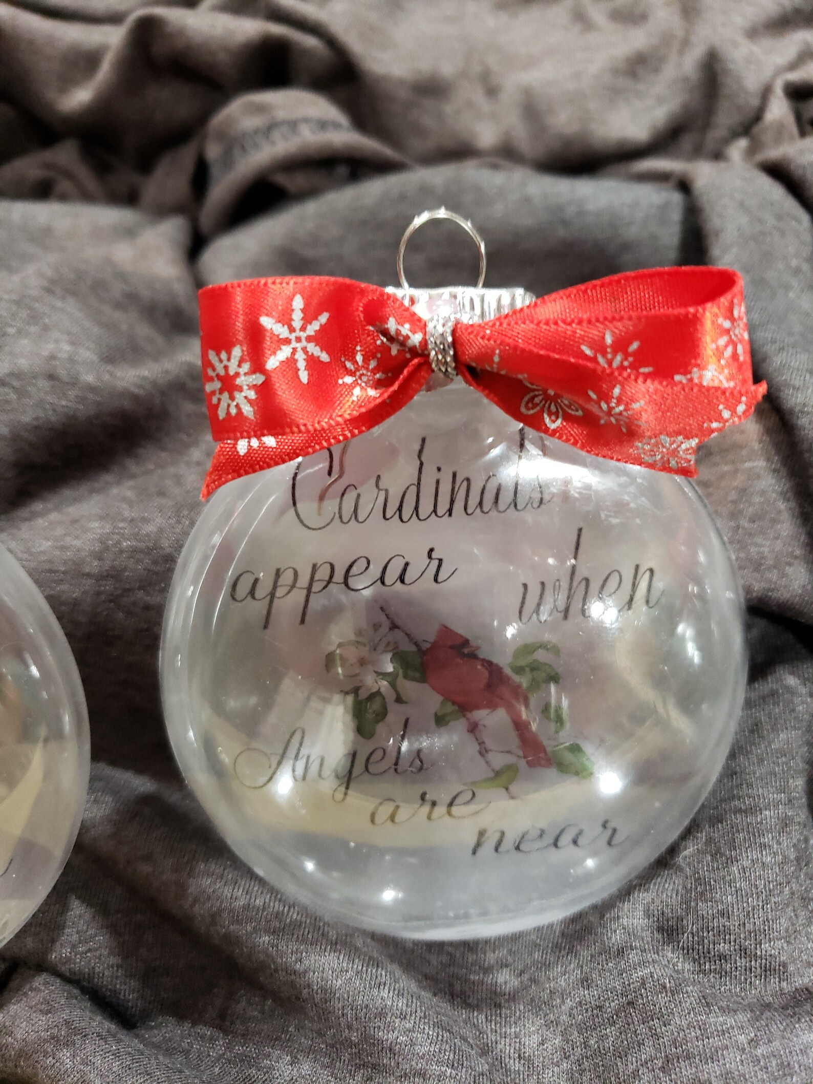 Cardinal Floating Ornaments - Etsy