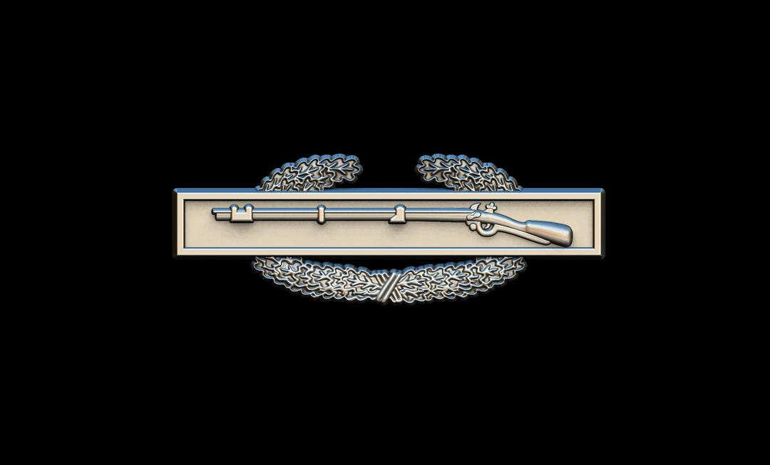 Army Combat Badge - 3D STL Model - Etsy