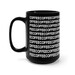 Coffee Black Mug 15oz - Etsy