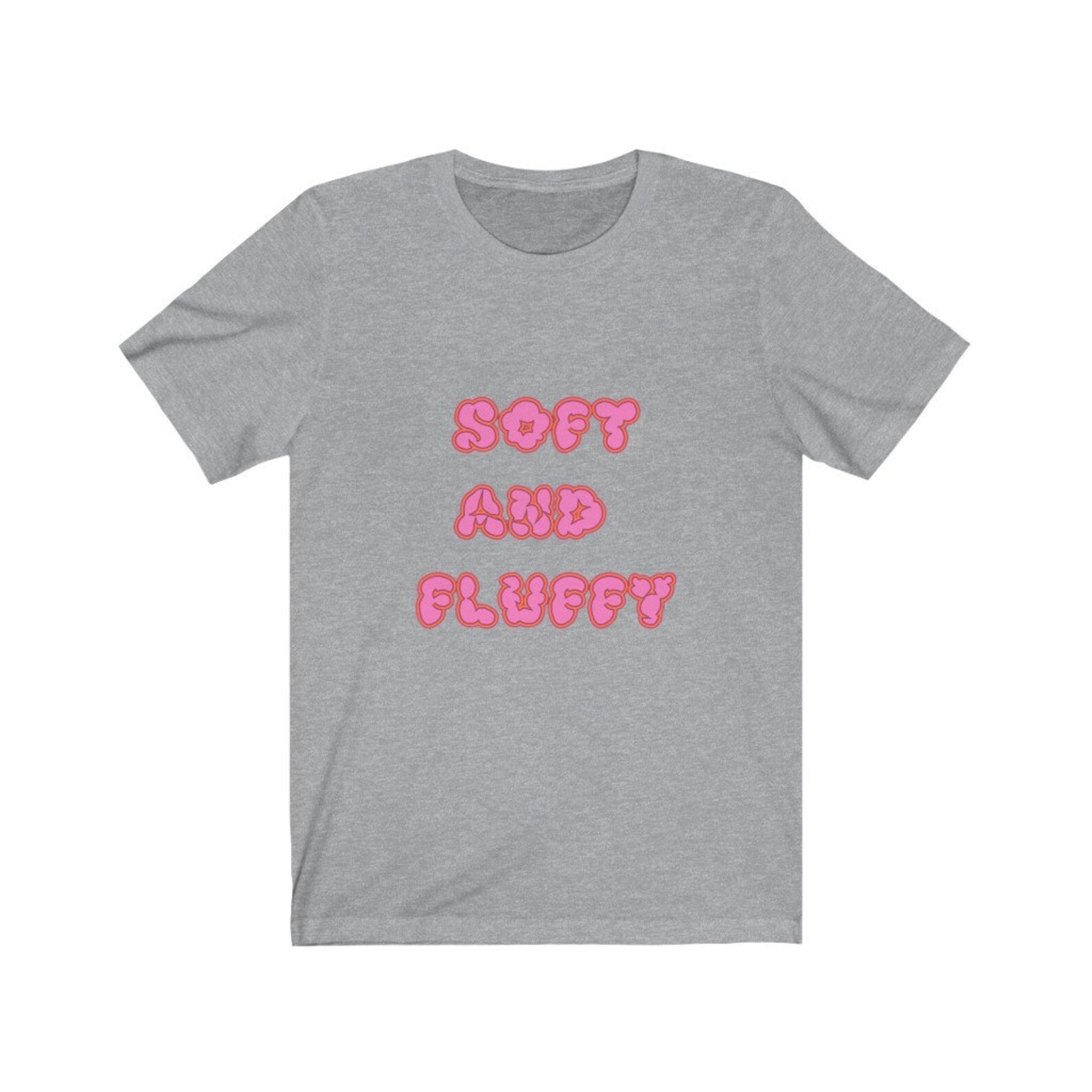 Soft and Fluffy Unisex Jersey Short Sleeve Tee - Etsy 日本