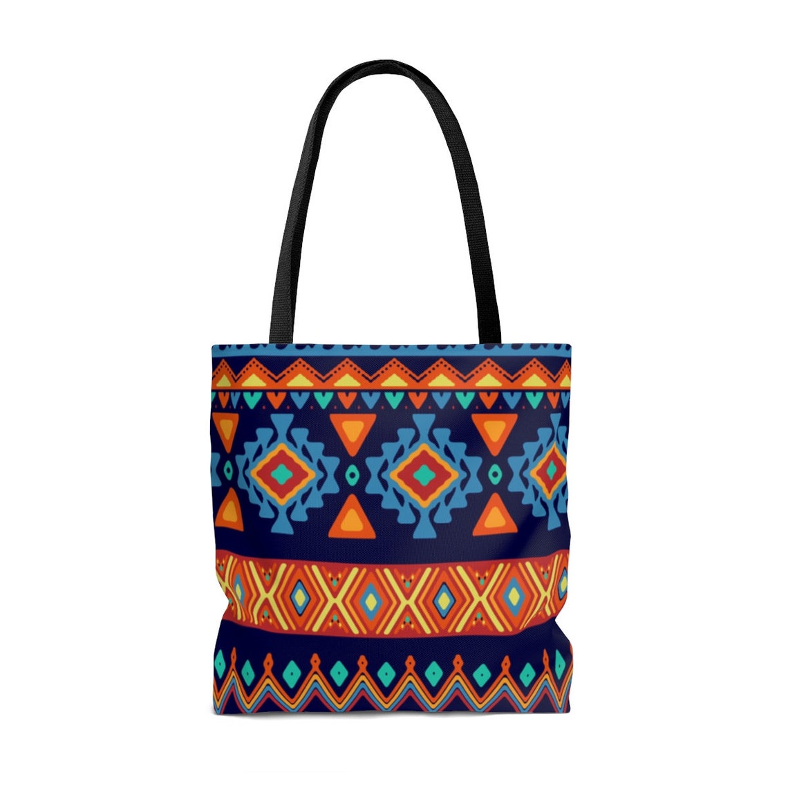 Colorful Aztec Design Tote Bag. Add Custom Matching Sneakers and ...