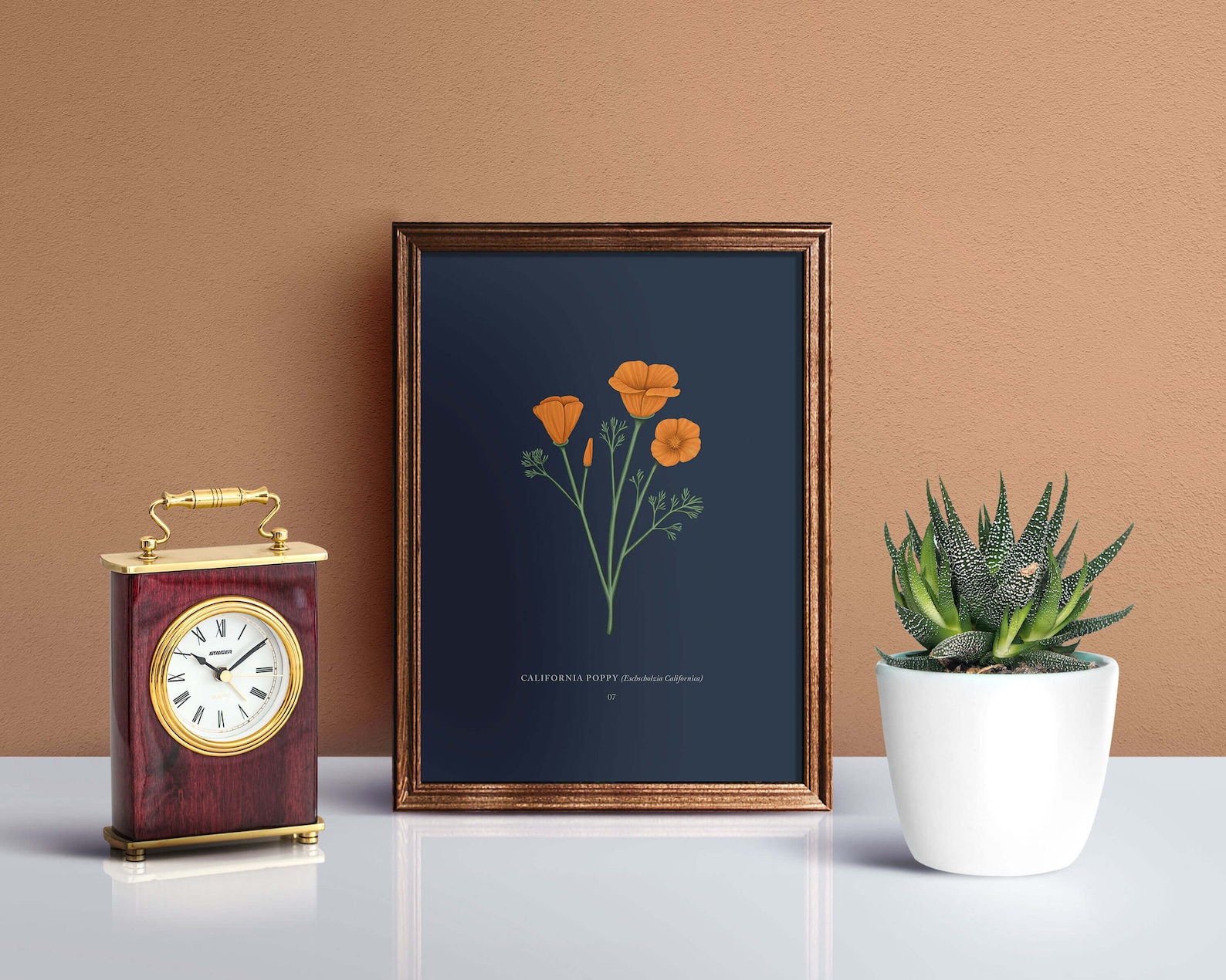 California Poppy Print - Etsy