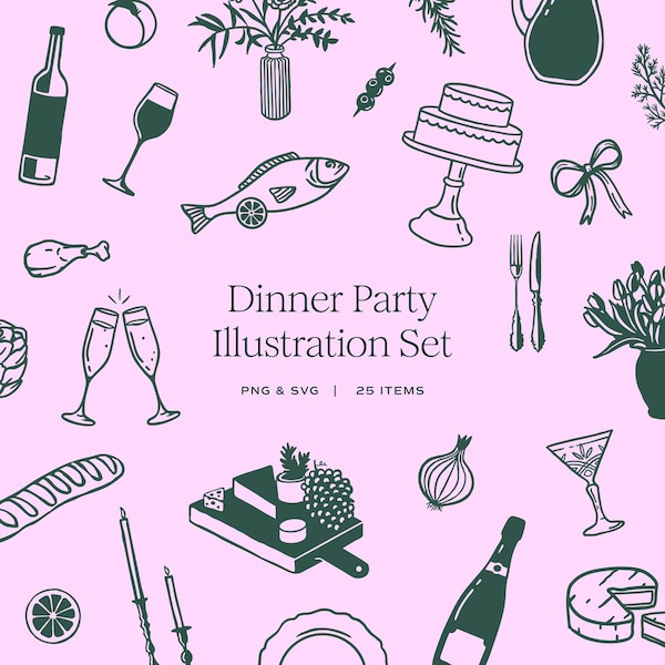 Illustration Set - Etsy UK