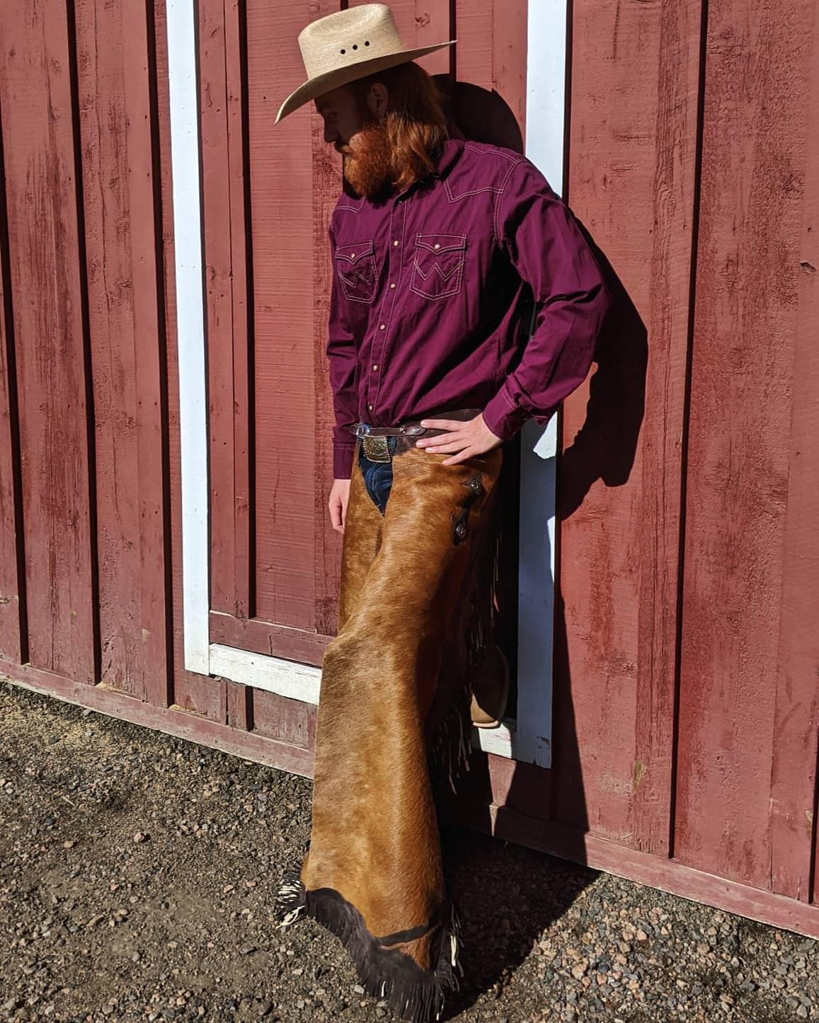 Men's Full Length Hair-on Cowhide Chaps - Etsy