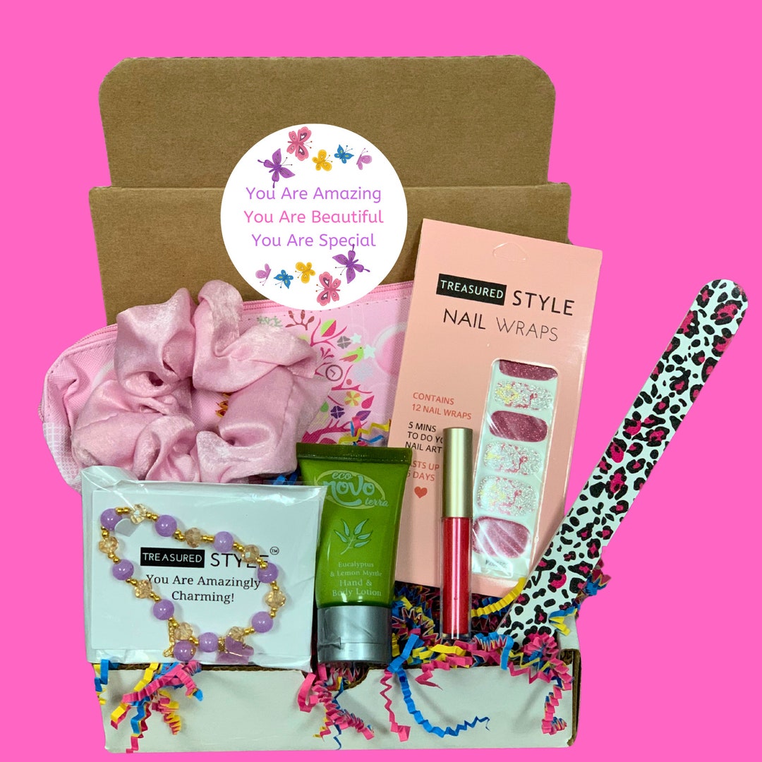 Gift Boxes for Tweens, Teen Birthday Box, Girl Birthday Basket, Gifts ...
