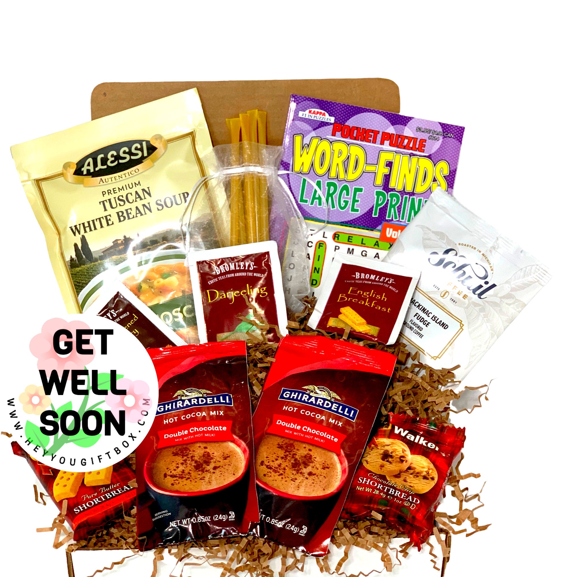 Sick Care Package Get Well Care Package Get Well Soon Box - Etsy