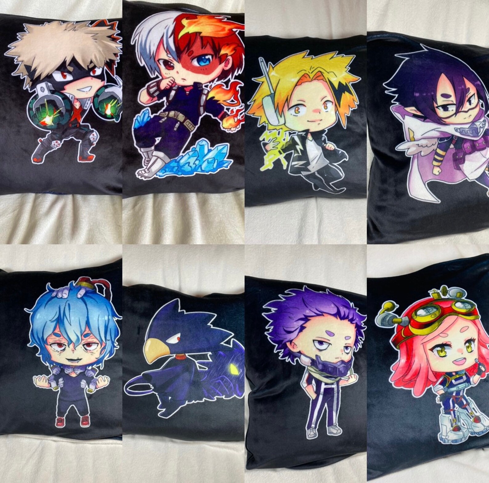 Chibi mha plushie pillow cases | Etsy