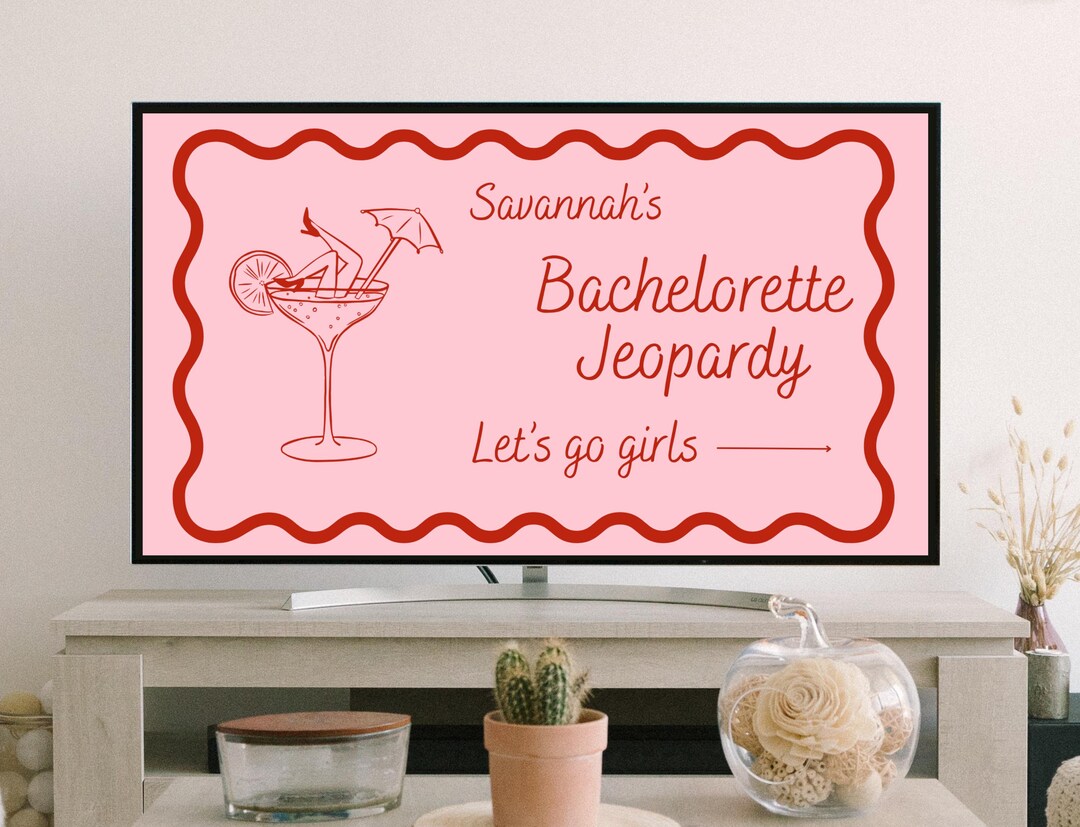 BACHELORETTE JEOPARDY | Bachelorette Party Games | Bach Weekend Party ...