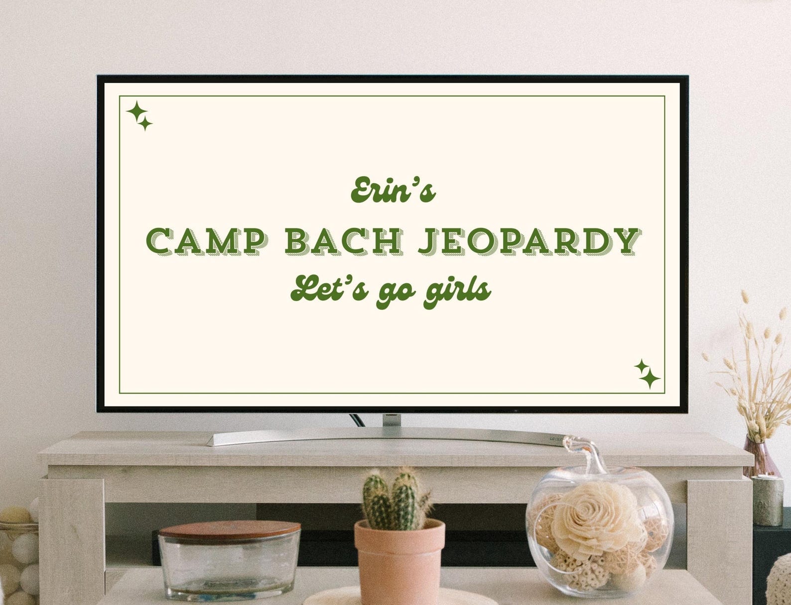 CAMP BACH Custom Sign | Cabin Sign | Canva Template | Camping ...
