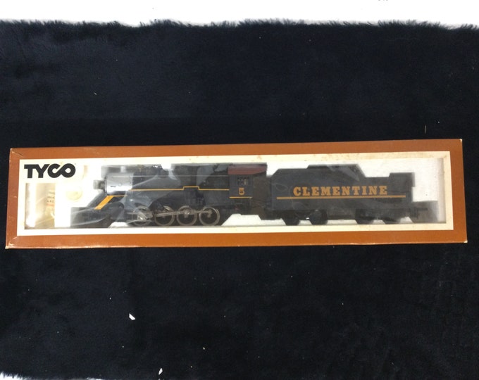 Tyco HO Scale “ Clementine “ Engine and Coal Car ( Tested and Works ...