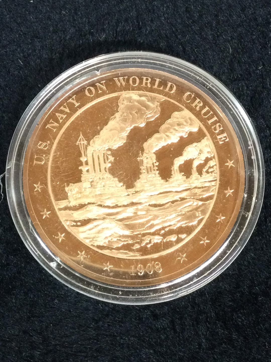 Vintage Franklin Mint Bronze Token History of the United States ...