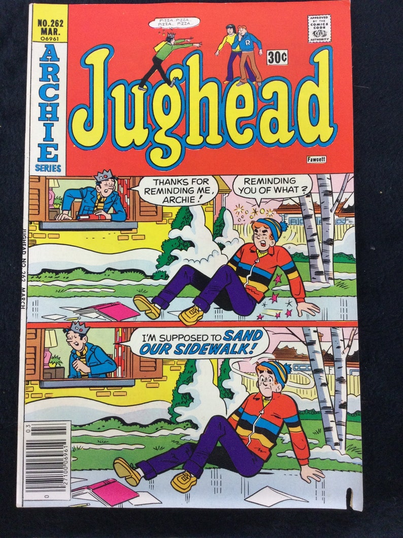 Archie Series Jughead Comic Book 262 Mar 1977 - Etsy