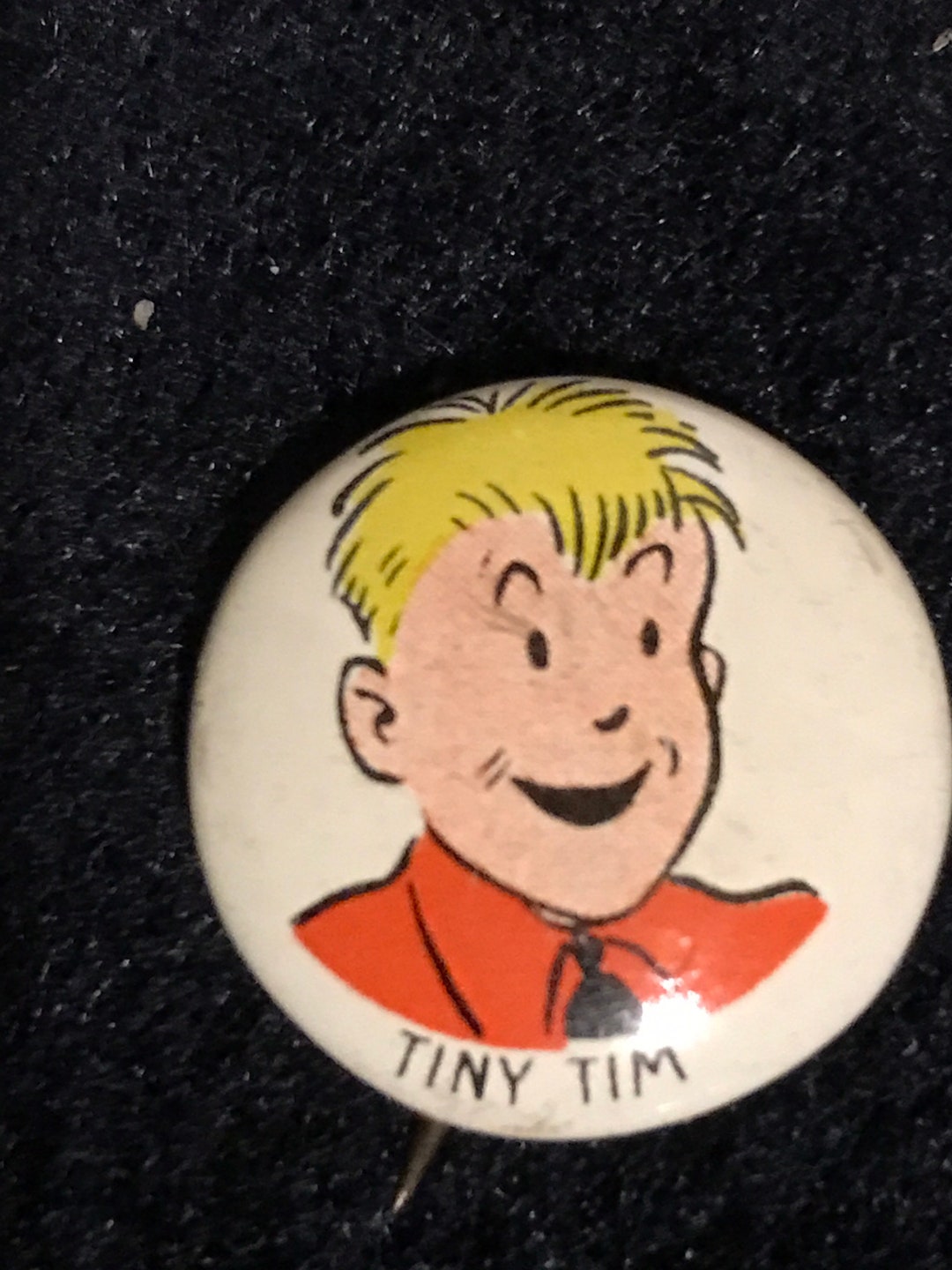 Vintage Kellogg’s Pep Pin “ Tiny Tim “ You Grade - Etsy