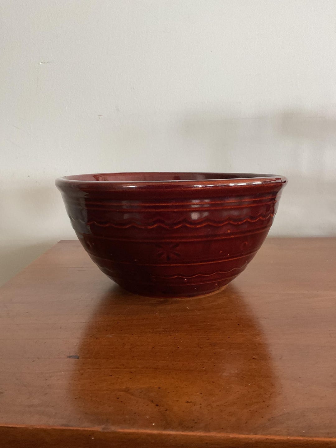 Marcrest Stoneware Daisy Dot 9.25” Mixing Bowl - Etsy