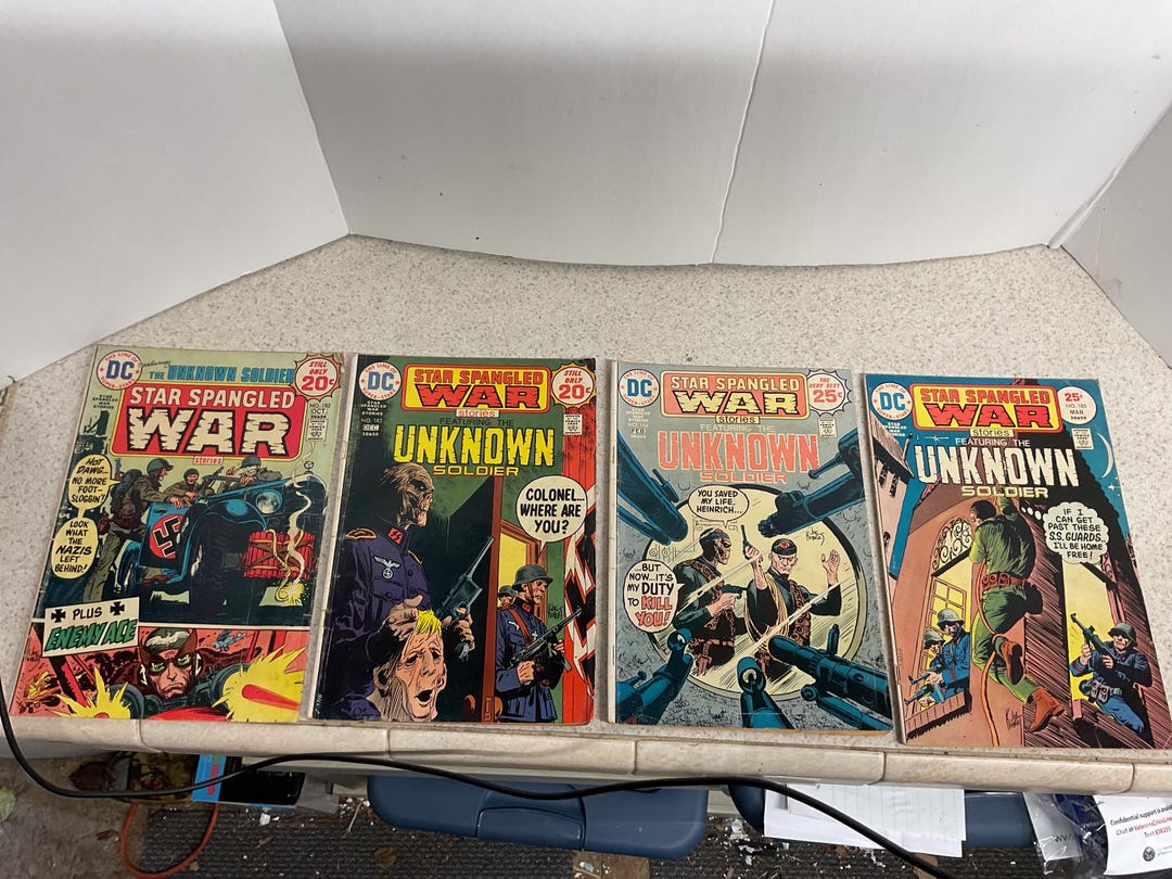 DC Comics Star Spangled War Stories “ the Unknown Soldier “ # 182 - 183 ...