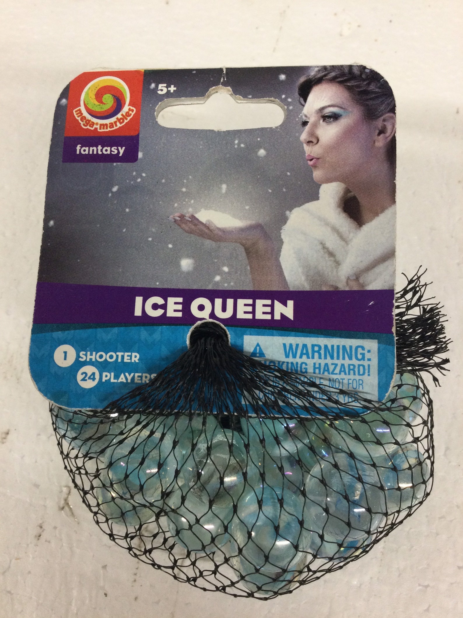 Mega Marbles “ Ice Queen “ NOS Net Bag - Etsy