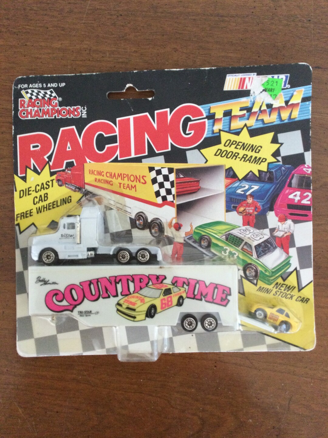 Racing Champions Racing Team Hauler 1:64 Bobby Hamilton # 68 MOC - Etsy