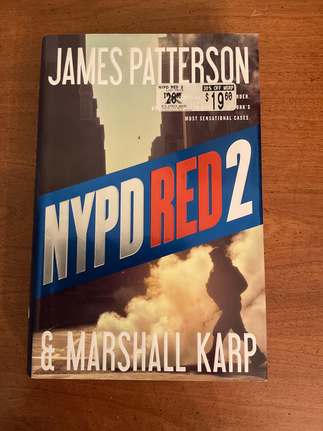 NYPD RED 2 by James Patterson Hard Cover - Etsy