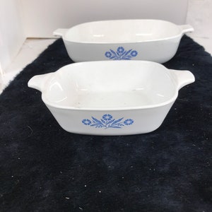 2 Corning Cornflower Blue Baking / Storage Dishes 9” & 4” - Etsy
