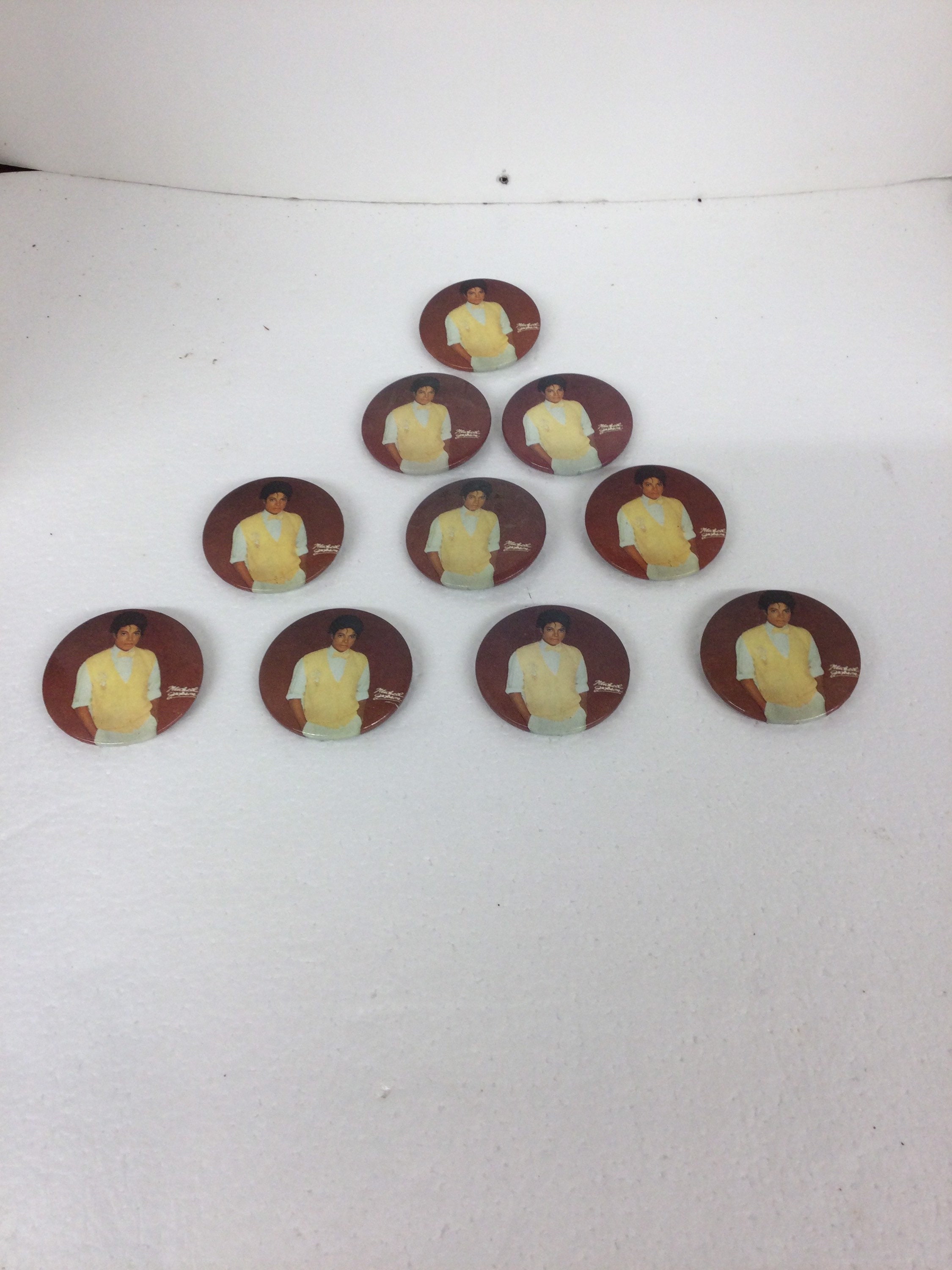 10 Vintage Michael Jackson 1 Fan Club Pins - Etsy
