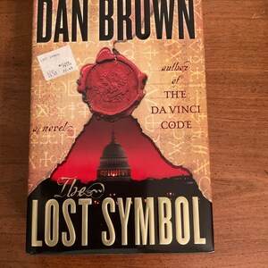 The Lost Symbol by Dan Brown Hard Cover - Etsy