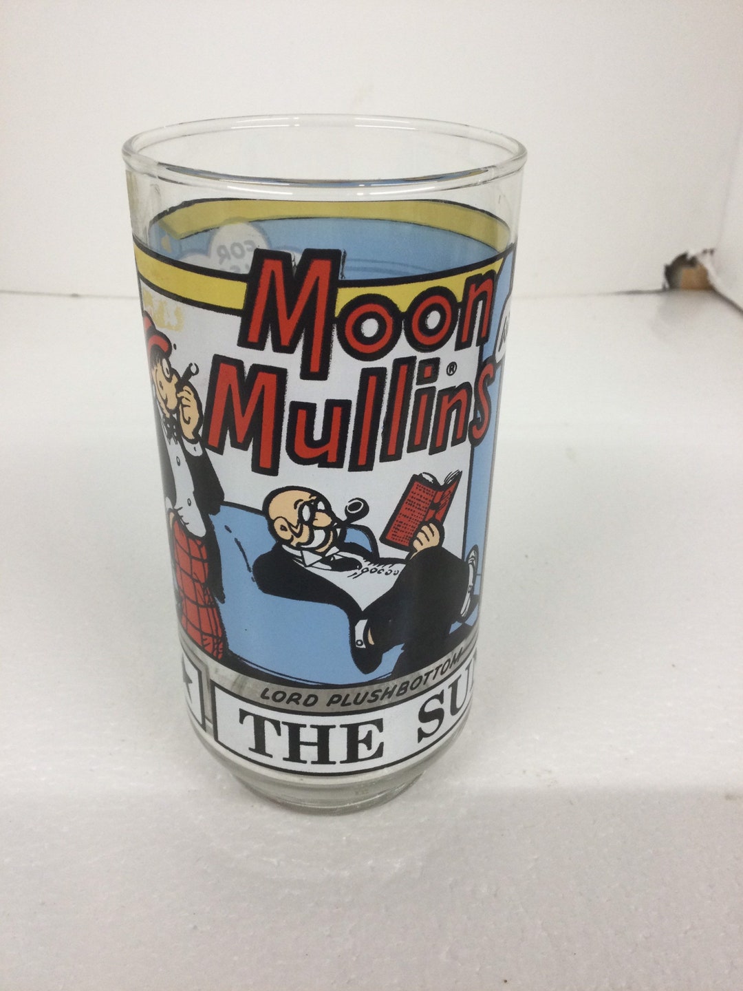 Cartoon Glass the Sunday Funnies 1976 Moon Mullins Libbey Glass Co - Etsy