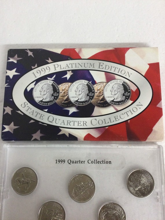 CSN 1999 State Quarter Collection Platinum Edition - Etsy