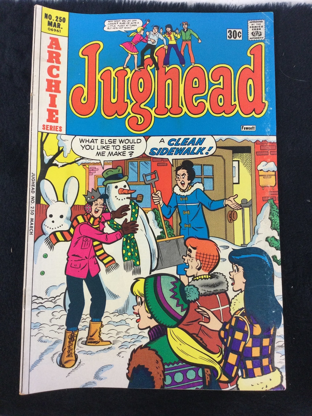 Archie Series Jughead Comic Book # 250 Mar 1976 - Etsy