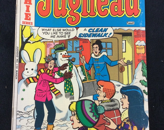 Archie Series Jughead Comic Book # 250 Mar 1976 - Etsy