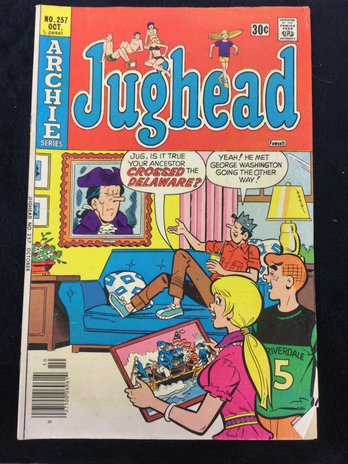 Archie Series Jughead Comic Book 257 Oct 1976 - Etsy