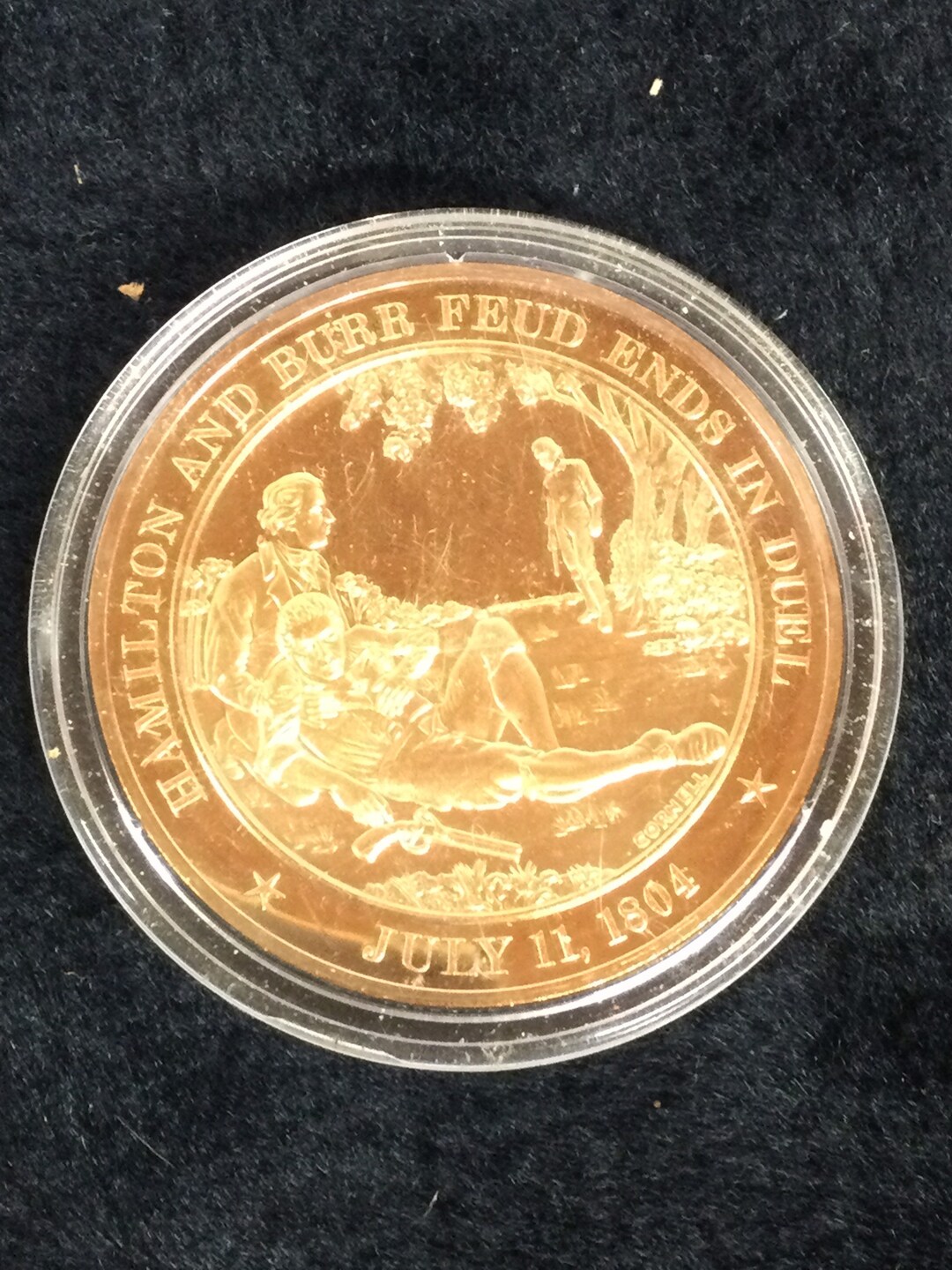 Vintage Franklin Mint Bronze Token History of the United States ...