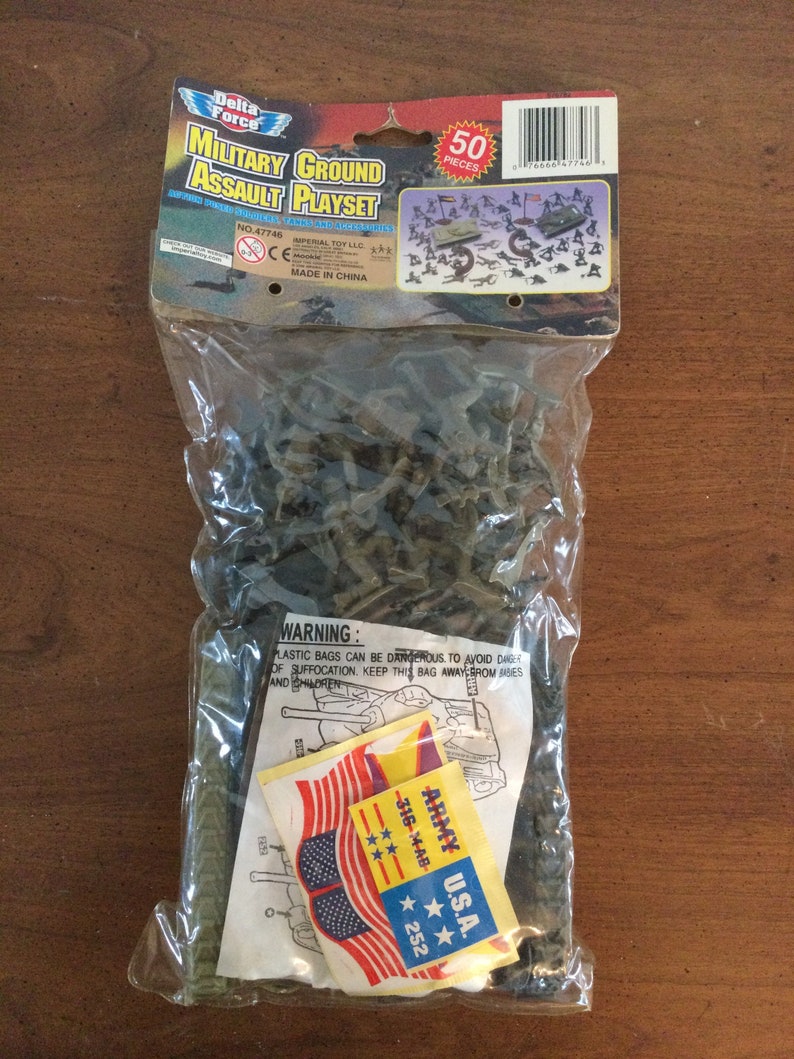 Delta Force Military Ground Assault Play Set by Imperial Toys - Etsy