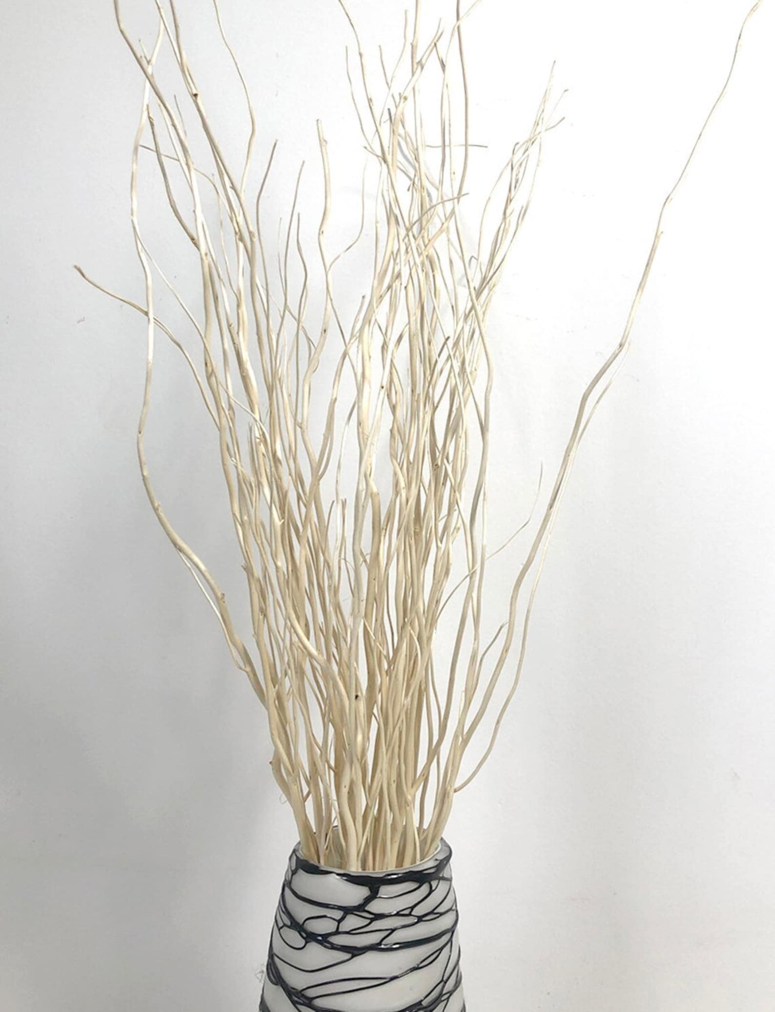 20 Stems of Curly Willow Branches, Natural Dried Willow Twigs, Wedding ...