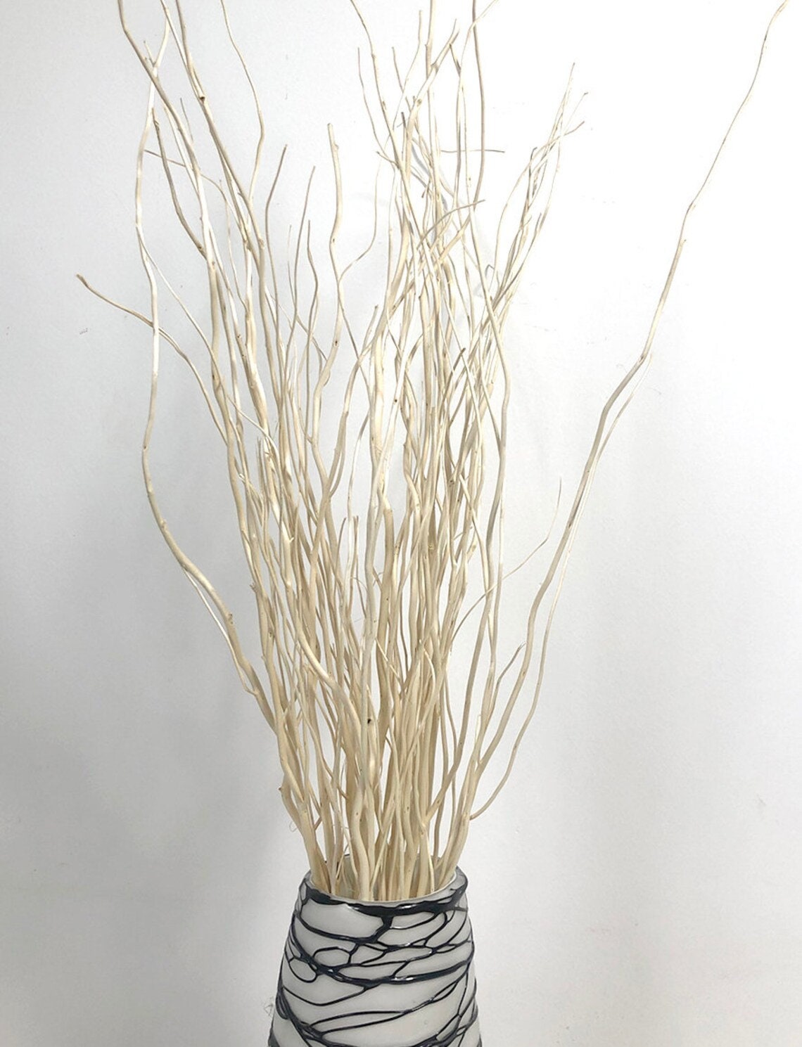 20 Stems of Curly Willow Branches, Natural Dried Willow Twigs, Wedding ...