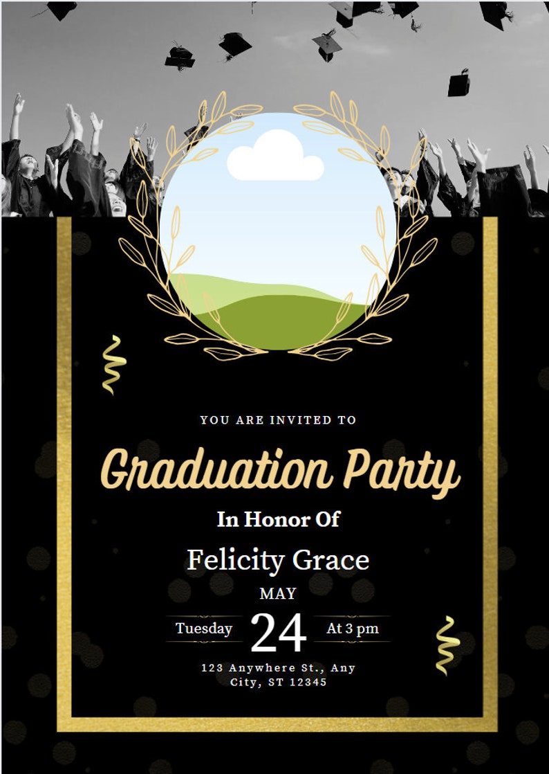 Graduation Party Invitation - Etsy