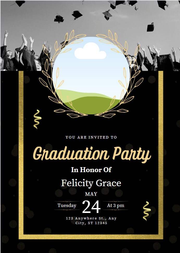 Graduation Party Invitation - Etsy