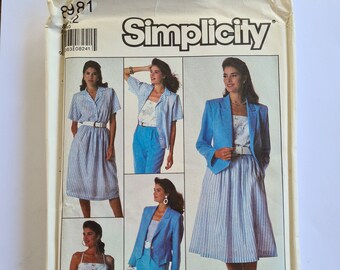 5588 Vintage Simplicity SEWING Pattern Misses Shirt-jacket - Etsy