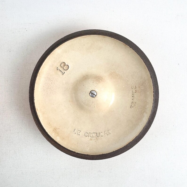 Vintage Le Creuset Cast Iron Saucepan With Lid Size 18 – French Enamel ...