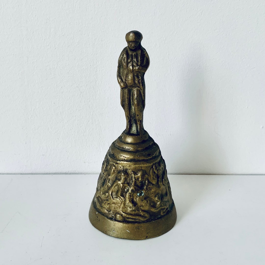 Copper Table Bell With Napoleon Bonaparte Handle - Historic and ...