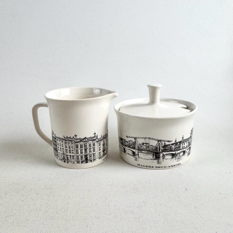Vintage Villeroy & Boch Amsterdam Canal Series – Coffee Pot, Cream Jug ...