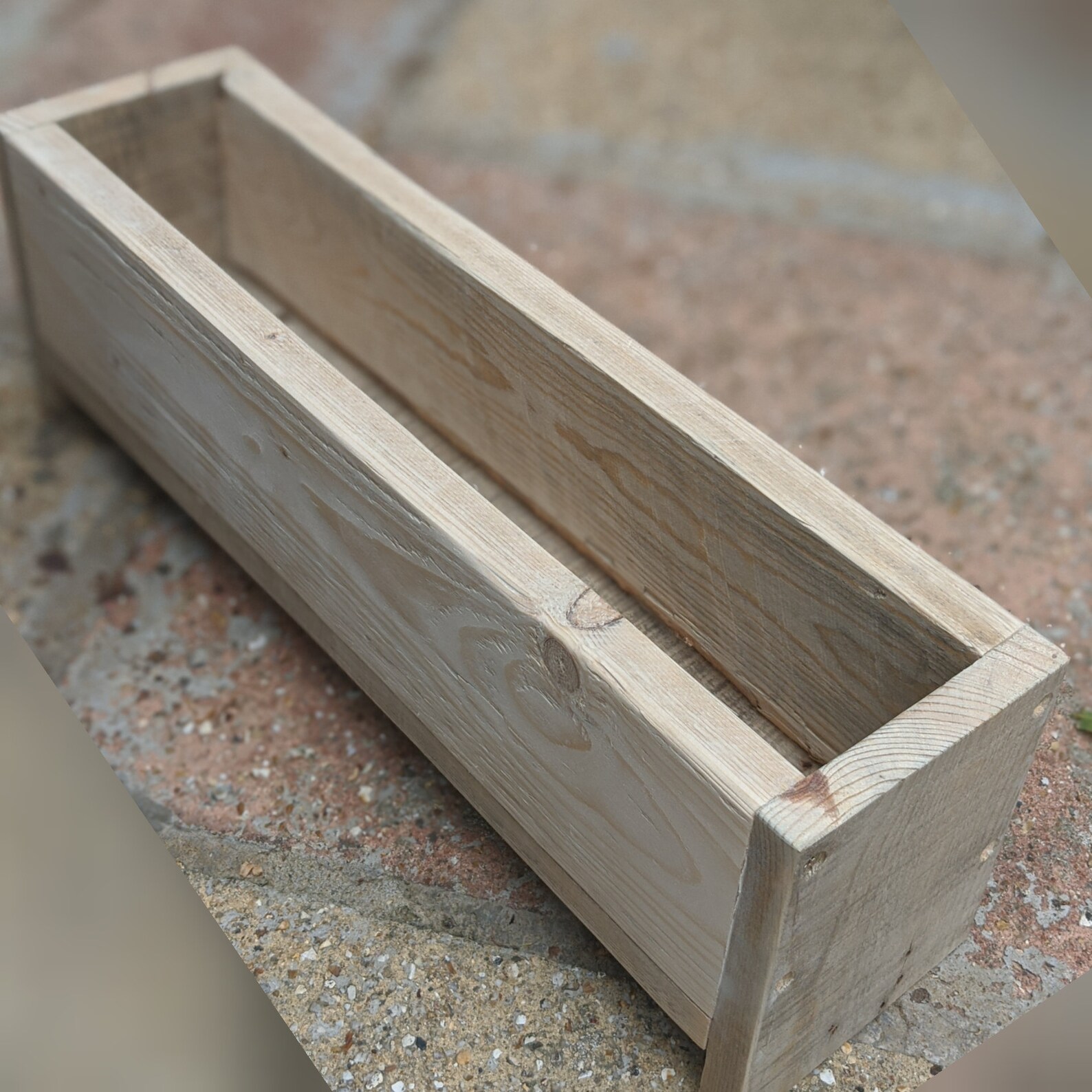 Handmade Rustic Herb Box / Kitchen Garden Made From Reclaimed - Etsy UK