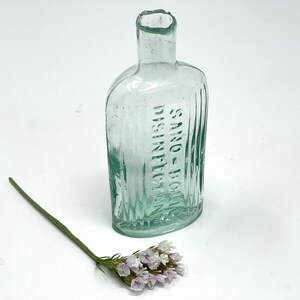 Antique Bottles, Vintage Poison Bottles, Rare Disinfectant Embossing ...