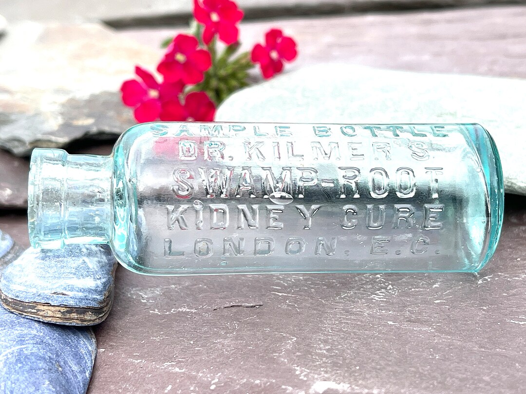 Vintage Bottles, Antique US and UK 1900s SAMPLE Kidney Cure Bottle ...