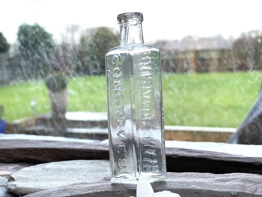 Antique Bottles, Apothecary Elixir Bottle, Vintage Chemist Bottle ...