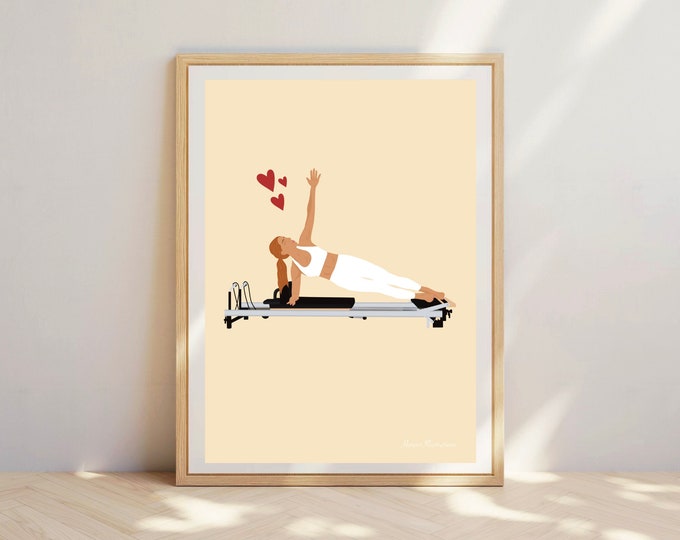 Pilates Valentine Sticker| Single - Etsy