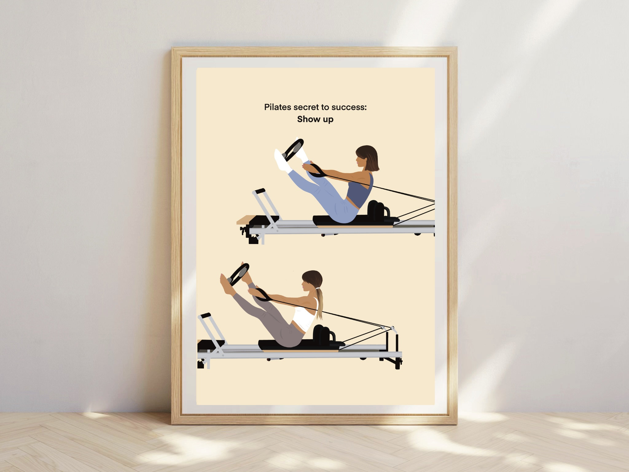 Pilates Illustrations Art Of Pilates Reformer Pilates And Fitness